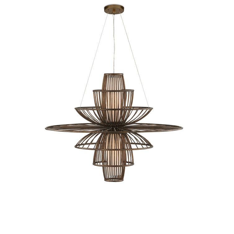 Currey & Company Benjiro 2 - Light Chandelier | Perigold